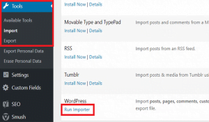 Cách Export Và Import Data WordPress Cực Kỳ Đơn Giản
