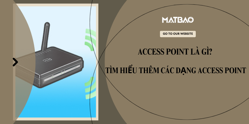 Access point là gì? Tìm hiểu thêm các dạng Access Point